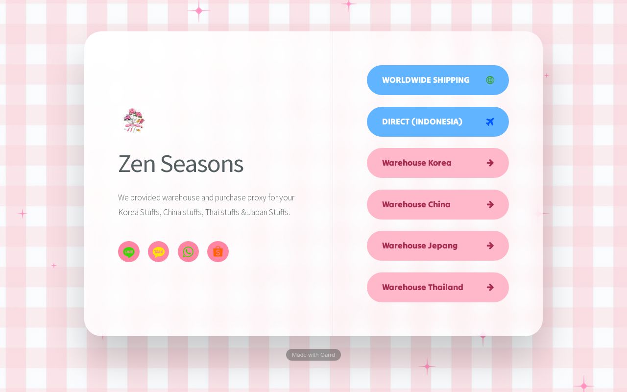 Zen Seasons’ Proxy